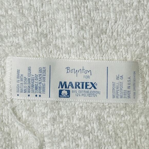 Martex | Bath | Vintage 8s Martex Sandra Boynton Moosele Beach Usa ...